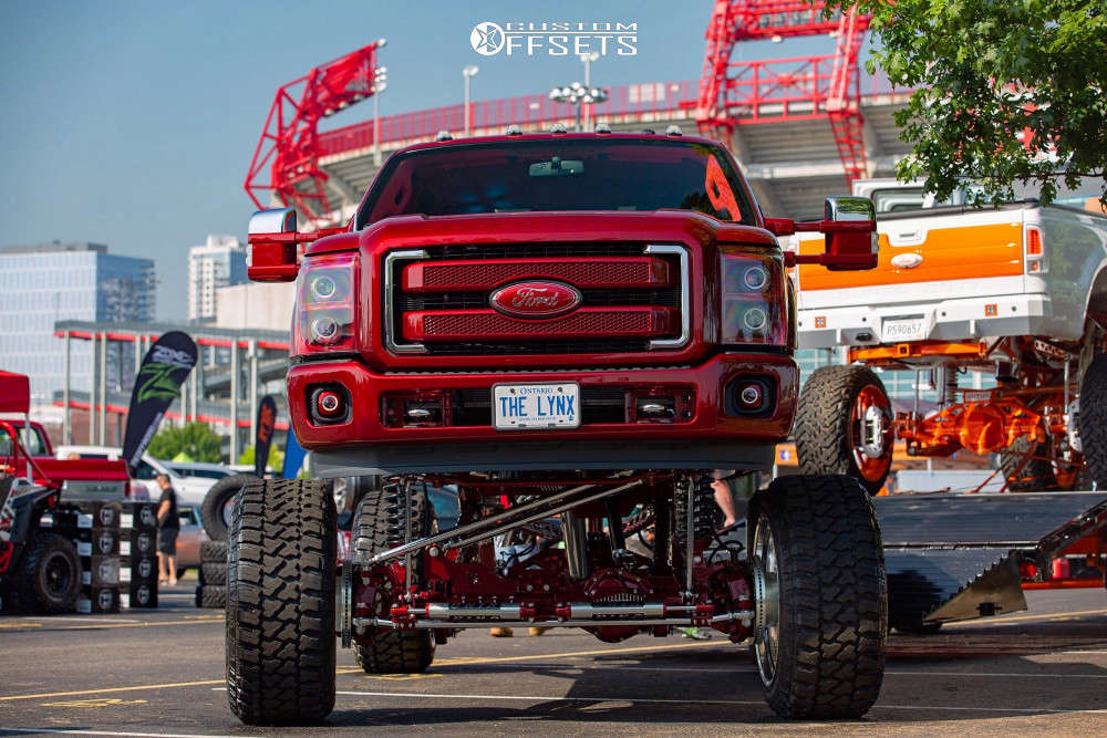 2016 Ford F-350 Super Duty with 26x16 -103 Specialty Forged Sf027 and ...