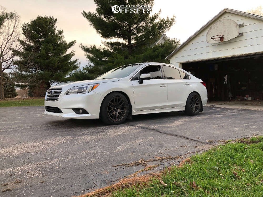 2016 Subaru Legacy with 18x8.75 33 XXR 530 and 245/45R18 Federal ...