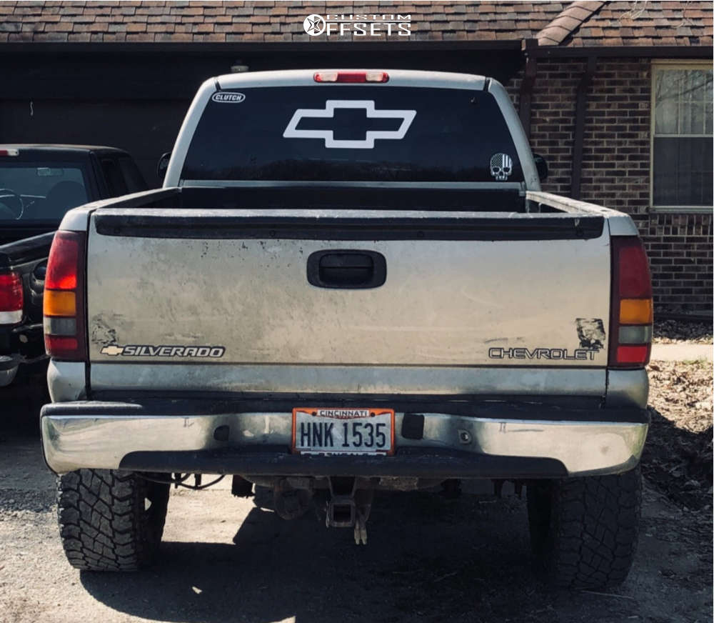 2002 Chevrolet Silverado 1500 with 18x9 -12 Ultra Predator and 35/12 ...