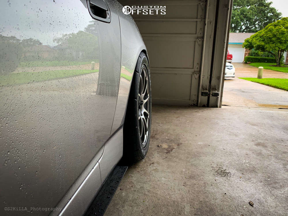 2005 Honda S2000 with 17x8 35 AVID1 AV27 and 215/45R17 Falken Azenis Rt ...