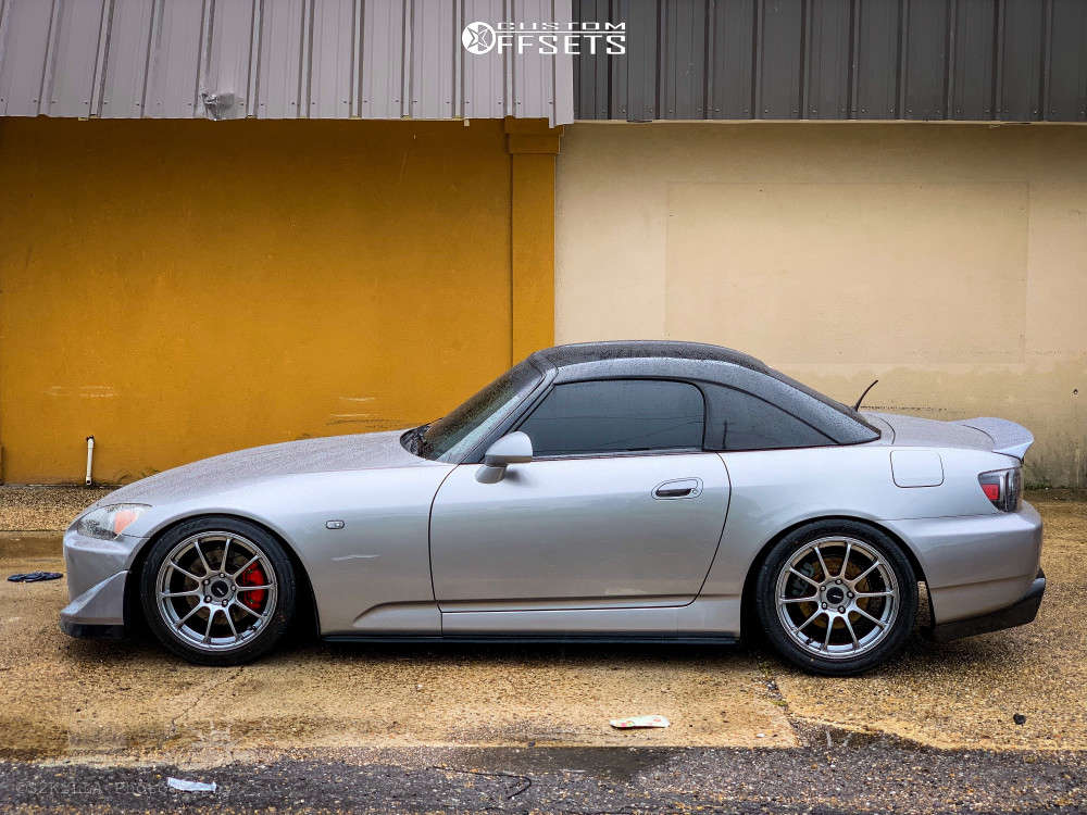 2005 Honda S2000 with 17x8 35 AVID1 AV27 and 215/45R17 Falken Azenis Rt ...