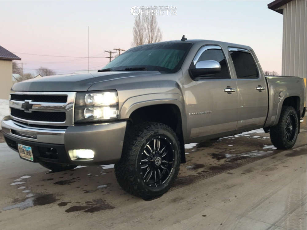 2008 Chevrolet Silverado 1500 with 20x9 0 Anthem Off-Road Equalizer and ...