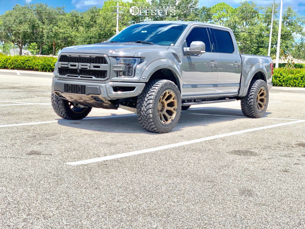 2018 Ford Raptor with 22x12 -44 Forgiato Flow Terra 002 and 325/50R22 ...