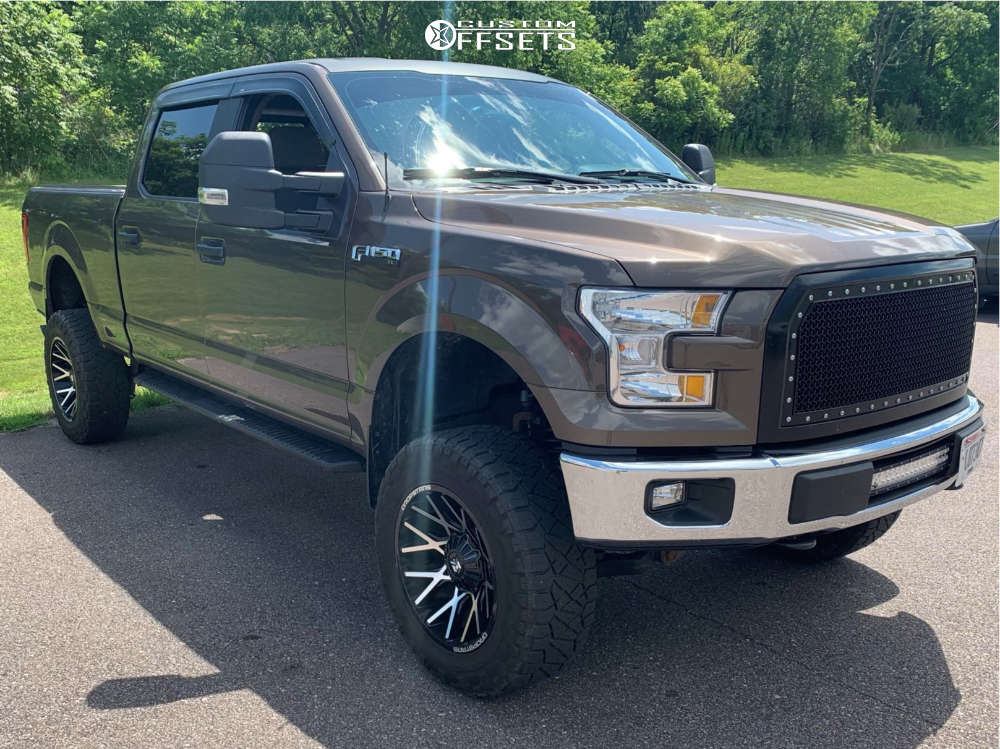 2016 Ford F-150 with 20x10 -25 Dropstars 654mb and 35/11.5R20 Nitto ...