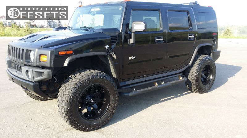 2007 Hummer H2 with 20x12 -44 Fuel Octane and 37/13.5R20 Toyo Tires ...