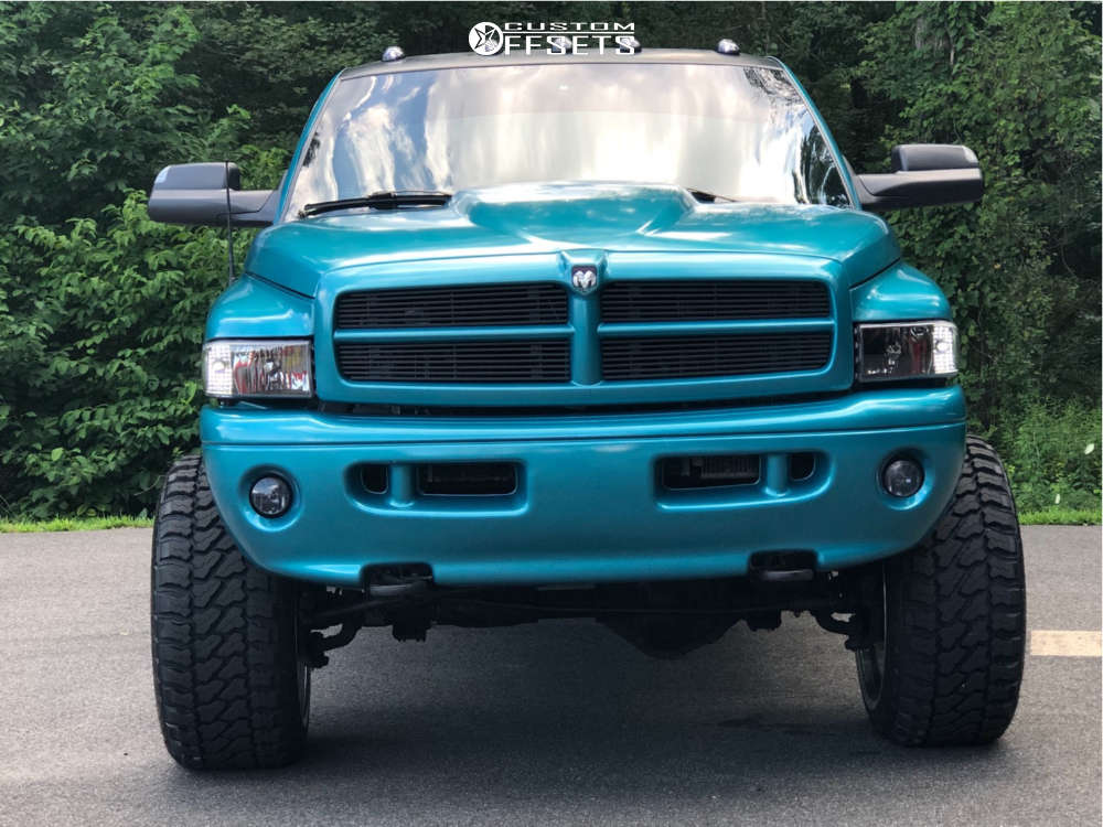 2001 Dodge Ram 2500 with 24x14 -73 American Force Octane Ss and 35/13 ...