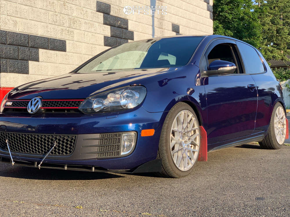 2011 Volkswagen GTI Wheel Offset Flush Lowering Springs | 751712 ...