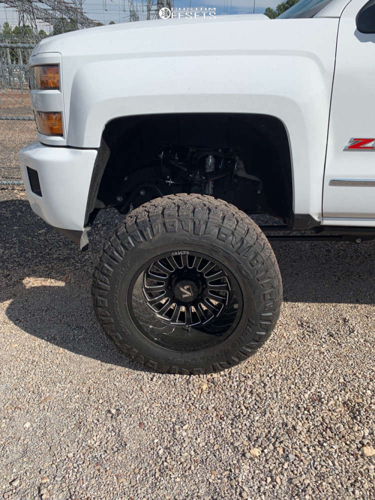 2017 Chevrolet Silverado 2500 HD with 20x12 -51 ARKON OFF-ROAD ...