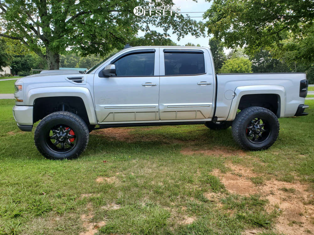2016 Chevrolet Silverado 1500 with 20x9 0 Alloy Ion Style 181 and 305 ...
