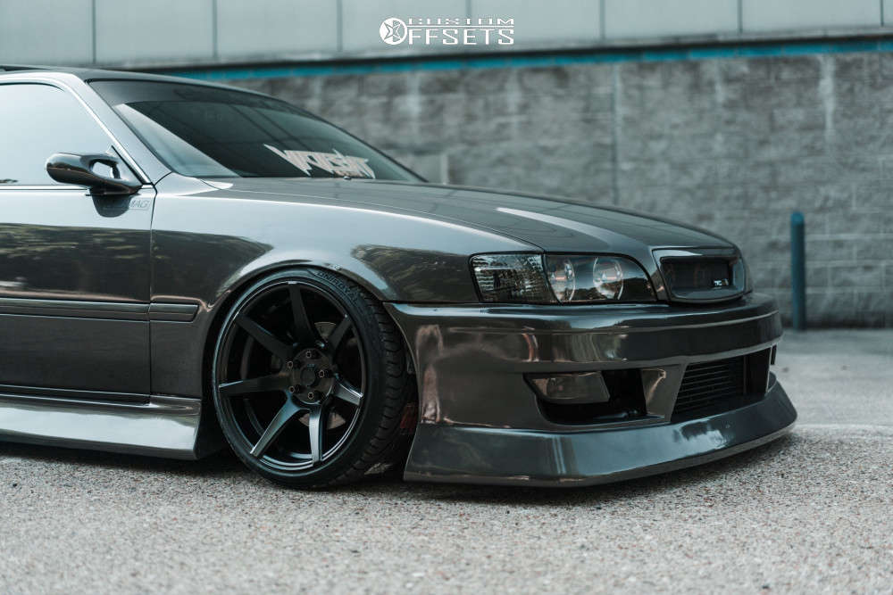 1997 Toyota Chaser with 18x9.5 15 7Twenty Style 55 and 225/35R18 ...