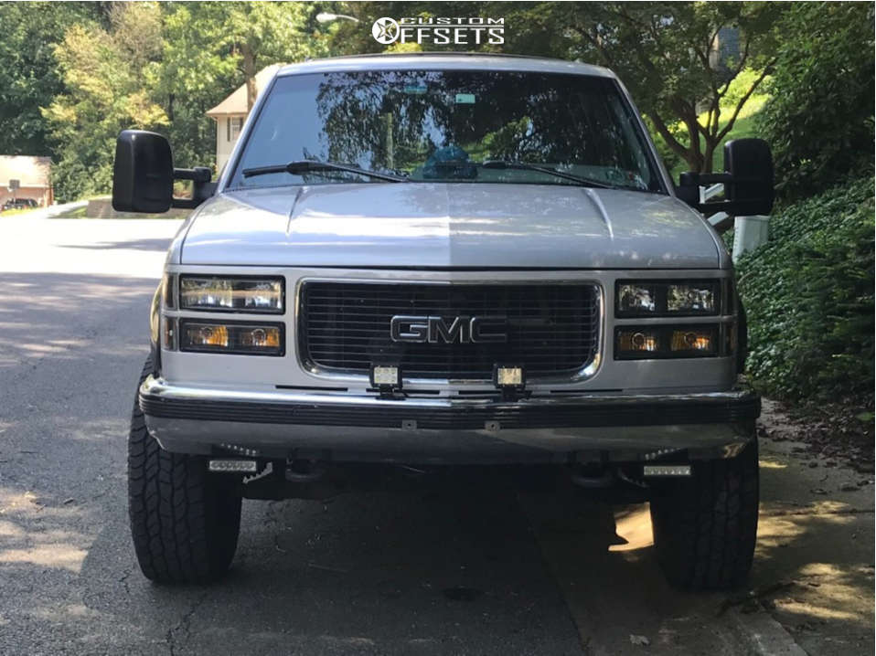 1996 GMC K2500 Suburban with 16x7 0 Vision Soft 8 and 285/75R16 Cooper ...