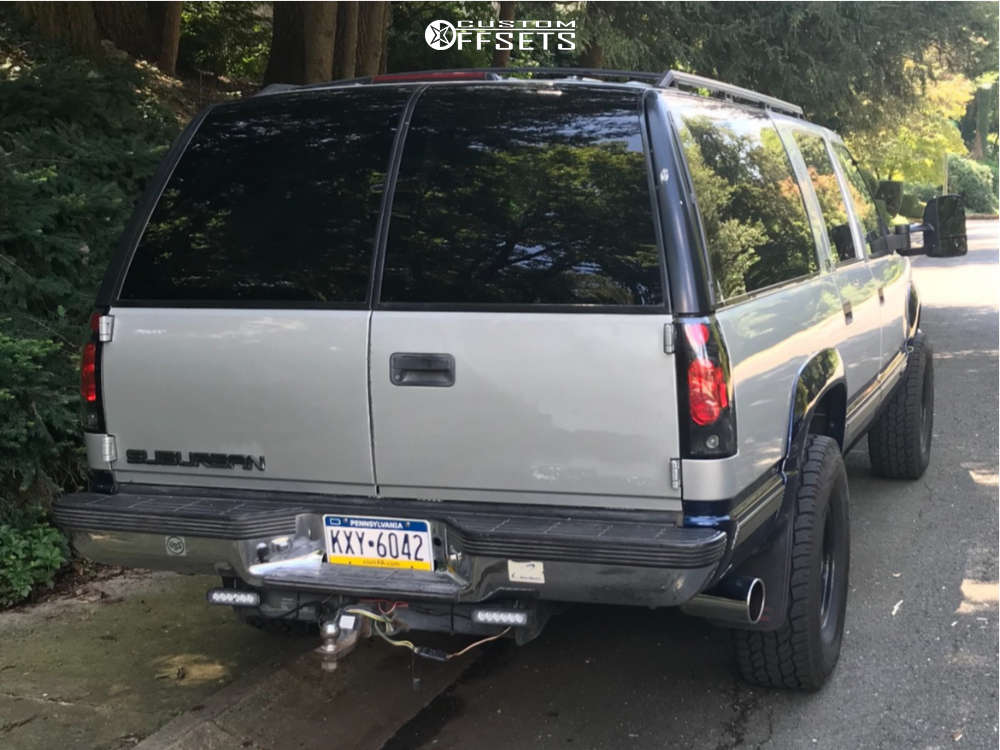 1996 GMC K2500 Suburban with 16x7 0 Vision Soft 8 and 285/75R16 Cooper ...