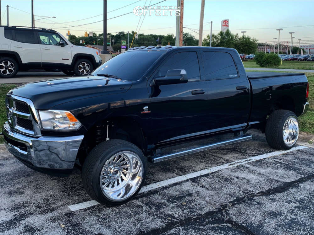 2017 Ram 2500 with 22x14 -76 Fuel Forged FF30 and 305/40R22 Toyo Tires ...