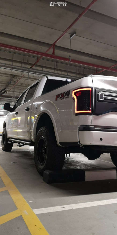 2017 Ford F-150 with 17x8.5 0 Fuel Rotor and 33/12.5R17 BFGoodrich All ...