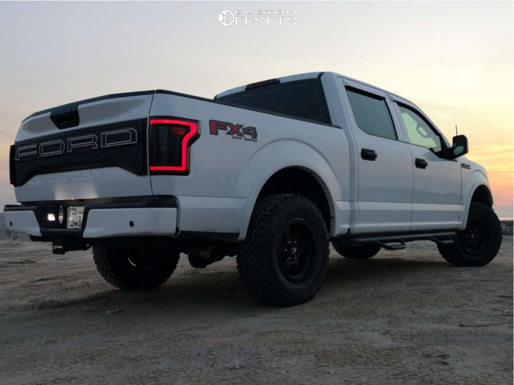 2017 Ford F-150 with 17x8.5 0 Fuel Rotor and 33/12.5R17 BFGoodrich All ...