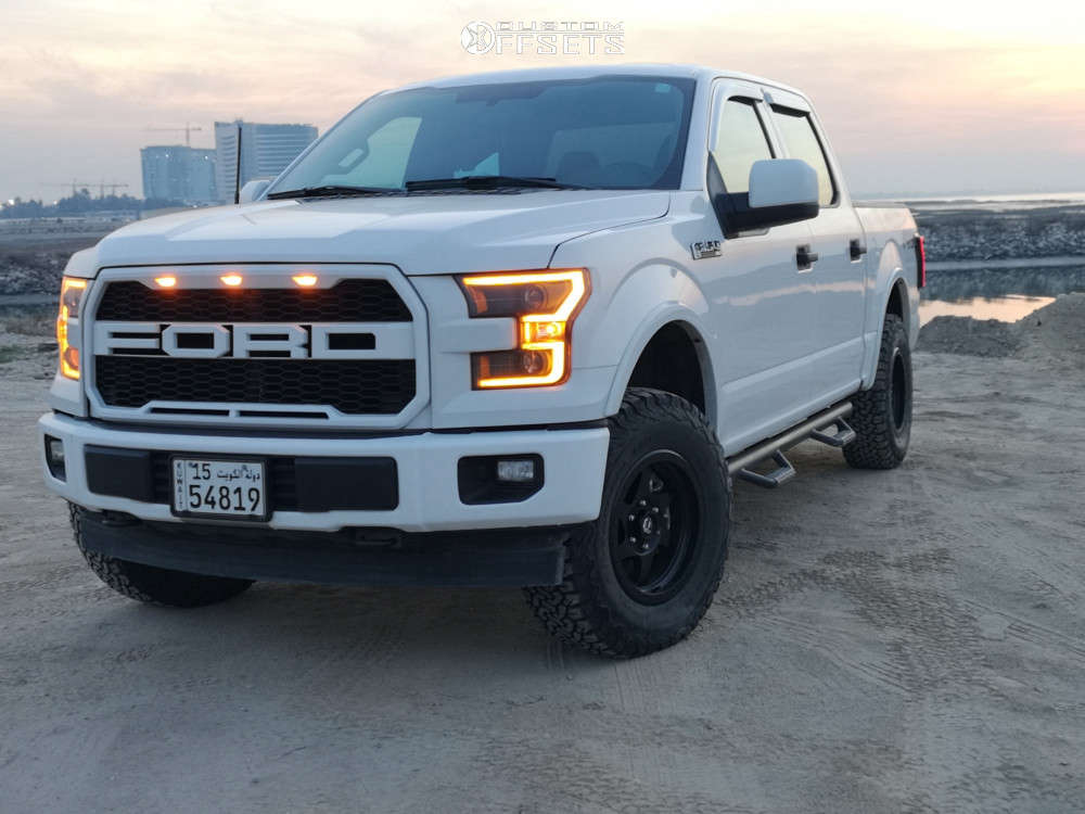 2017 Ford F-150 with 17x8.5 0 Fuel Rotor and 33/12.5R17 BFGoodrich All ...