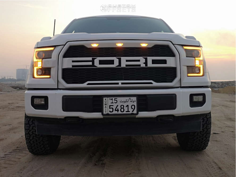 2017 Ford F-150 with 17x8.5 0 Fuel Rotor and 33/12.5R17 BFGoodrich All ...