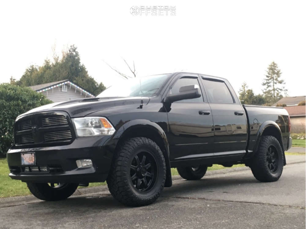 2012 Ram 1500 with 20x9 1 Ultra Menace and 35/12.5R20 Nitto Ridge ...