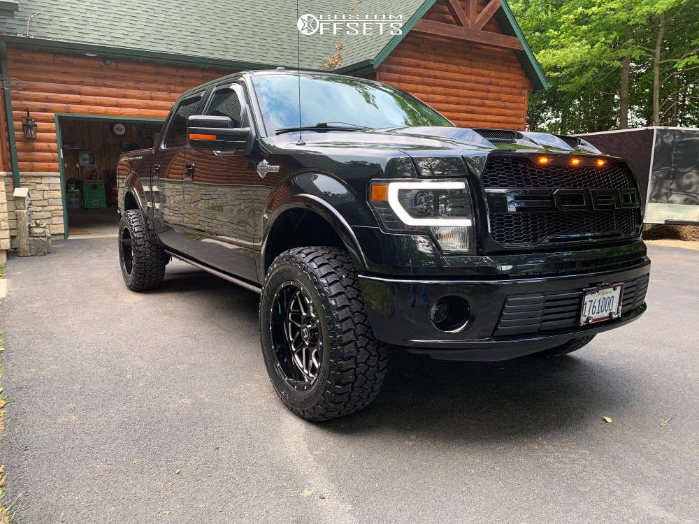 2011 Ford F-150 with 20x10 -19 Hostile Sprocket and 35/12.5R20 ...