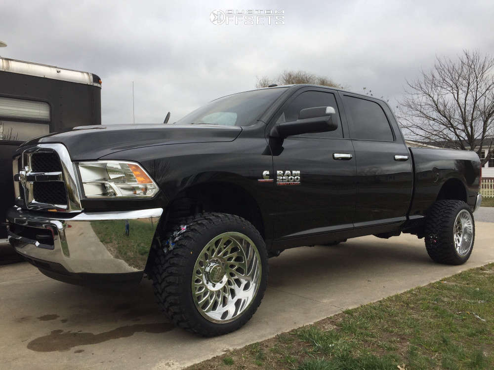 2018 Ram 2500 with 22x12 -51 Cali Offroad Switchback and 33/12.5R22 ...