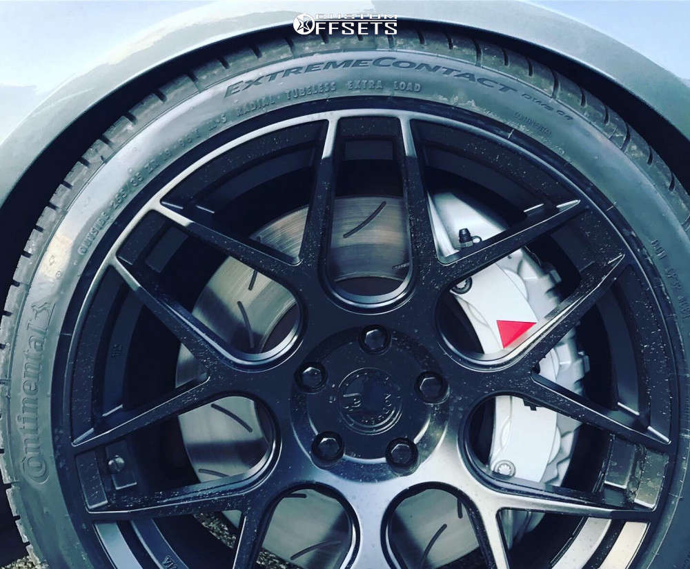 2015 Audi S4 with 19x9.5 35 Aodhan Ls002 and 255/35R19 Continental ExtremeContact DWS06 PLUS and ...