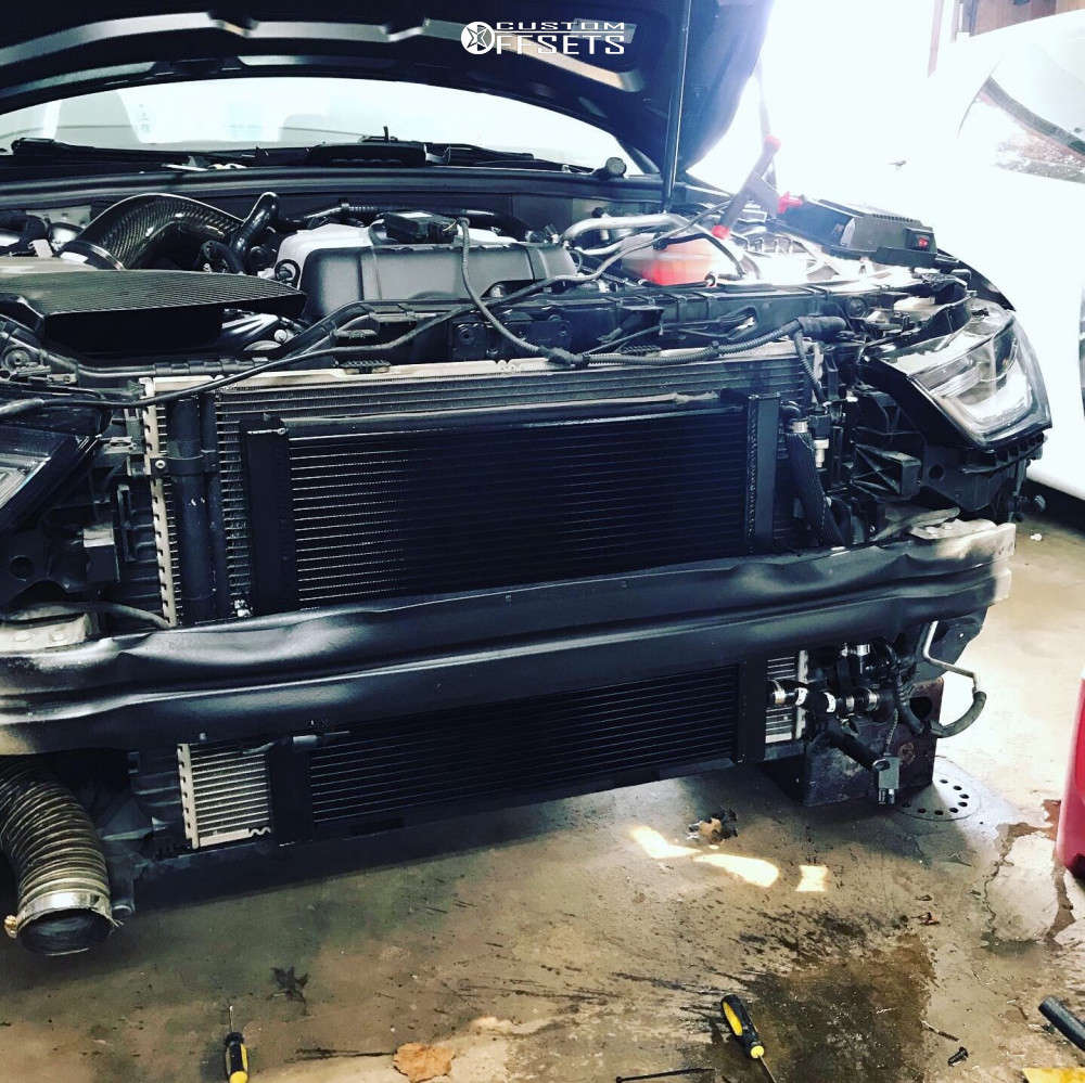 2015 Audi S4 with 19x9.5 35 Aodhan Ls002 and 255/35R19 Continental ExtremeContact DWS06 PLUS and ...