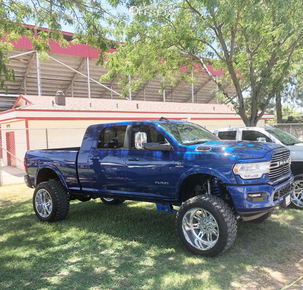 2019 Ram 2500 with 24x14 -73 American Force Bishop Ss and 38/15.5R24 ...