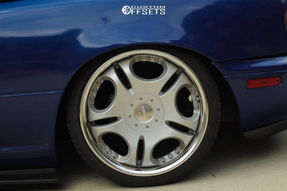 1990 Mazda Miata with 17x7 45 Lowenhart Ld1 and 165/45R17 Achilles Atr ...