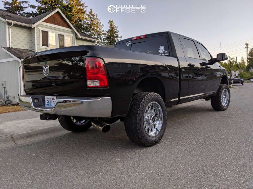 2013 Dodge Ram 2500 with 20x9 12 Vision Rocker and 285/60R20 Cooper ...