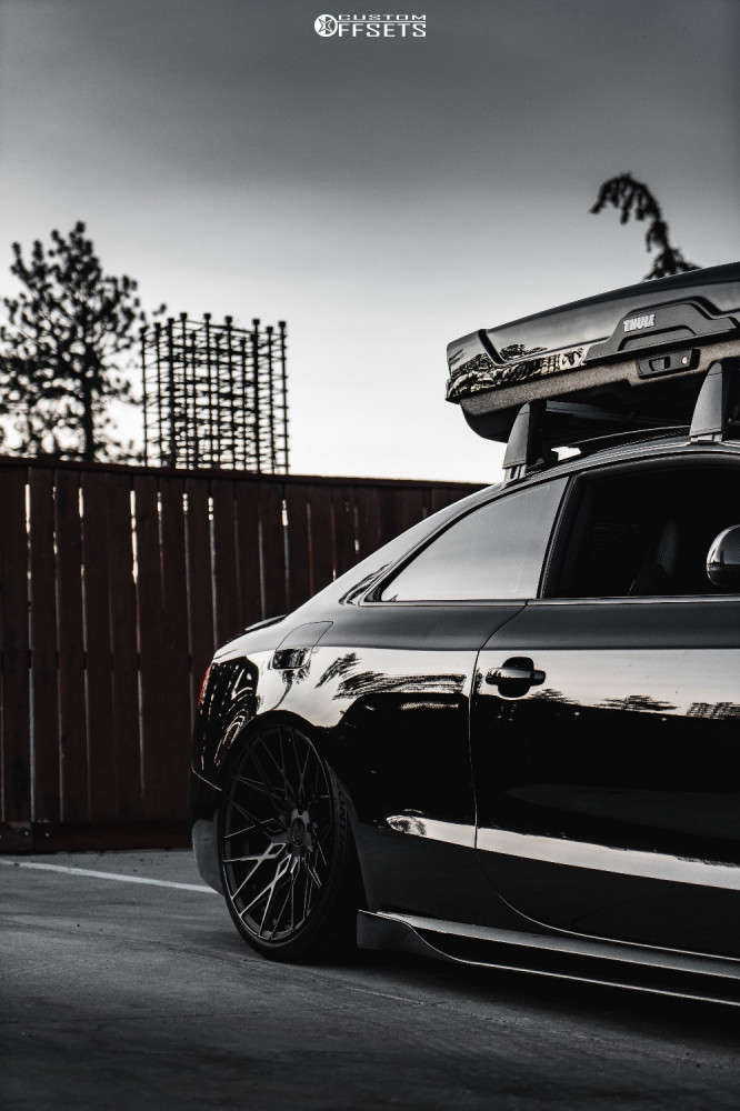 2013 Audi S5 with 20x10.5 30 XO Phoenix and 275/30R20 Continental Dws ...