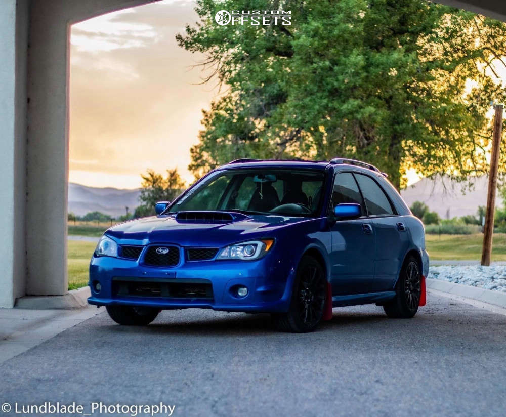 2007 Subaru WRX with 17x8 45 Motegi Mr118 and 215/45R17 Toyo Tires ...