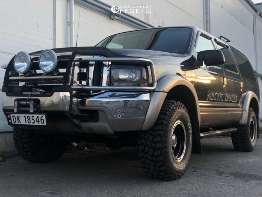 2001 Ford Excursion with 16x10 -38 Alloy Ion Style 174 and 315/75R16 ...