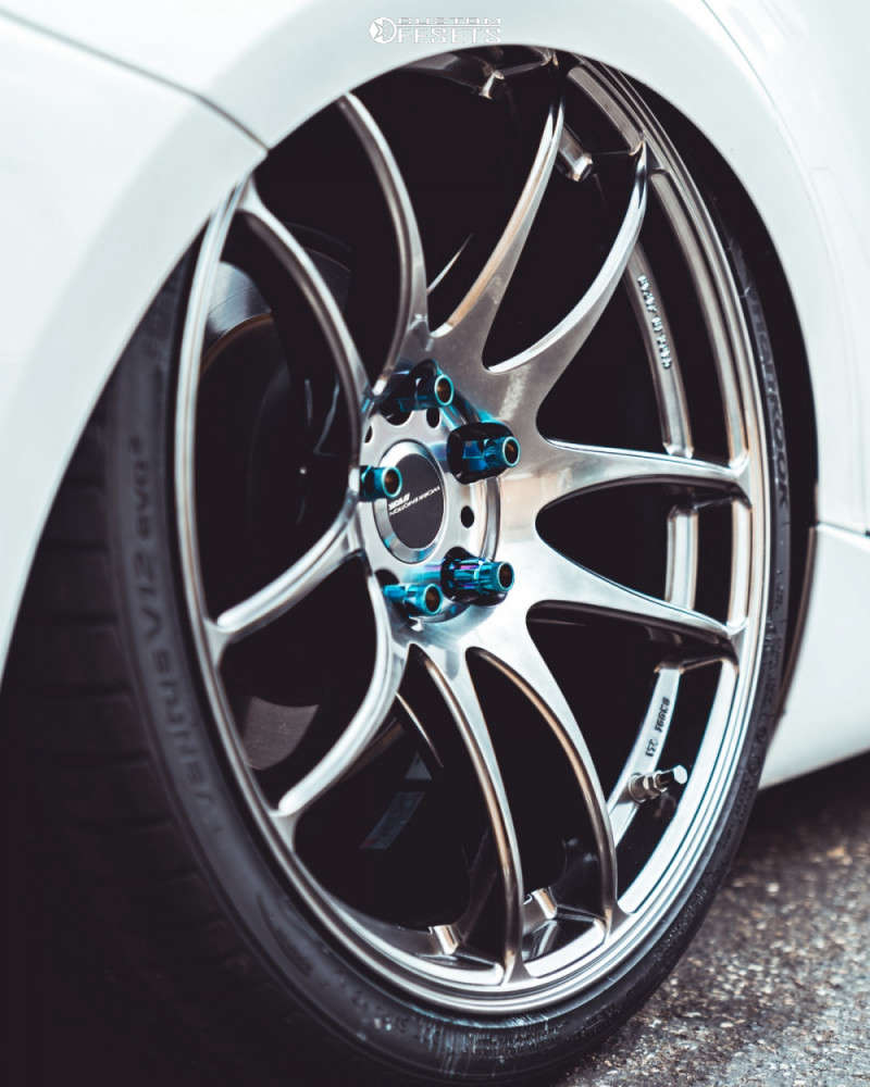 2015 Lexus IS250 with 19x8.5 35 Work Emotion Cr Kiwami and 235/35R19 ...