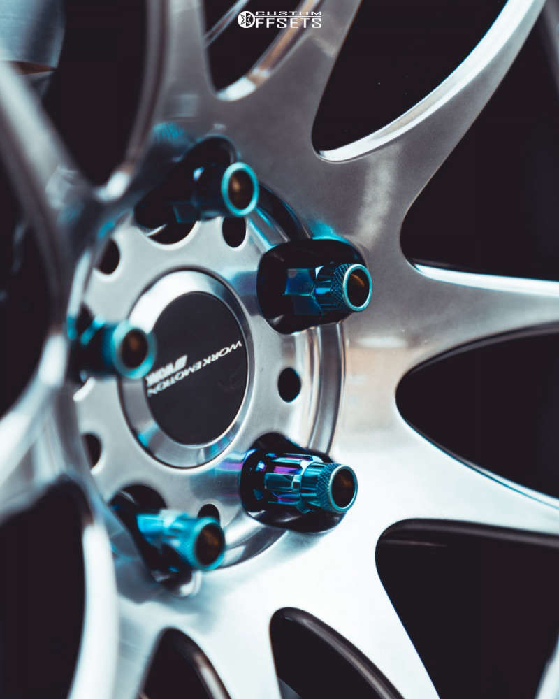 2015 Lexus IS250 with 19x8.5 35 Work Emotion Cr Kiwami and 235/35R19 ...