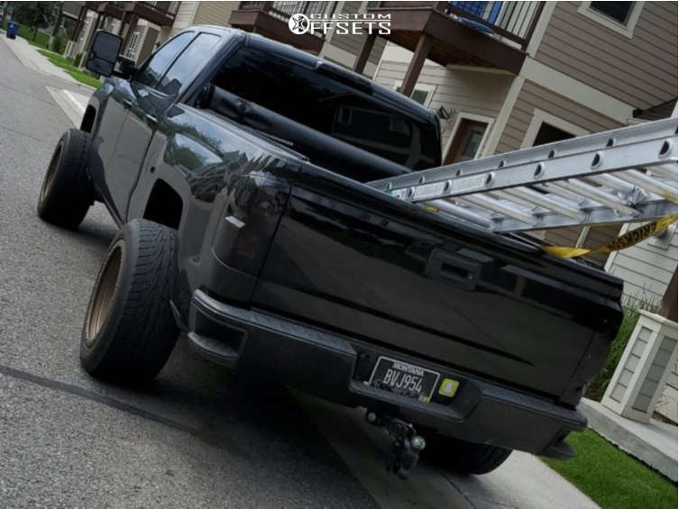 2015 Chevrolet Silverado 1500 with 20x12 -52 Method Mr605 and 305/50R20 ...