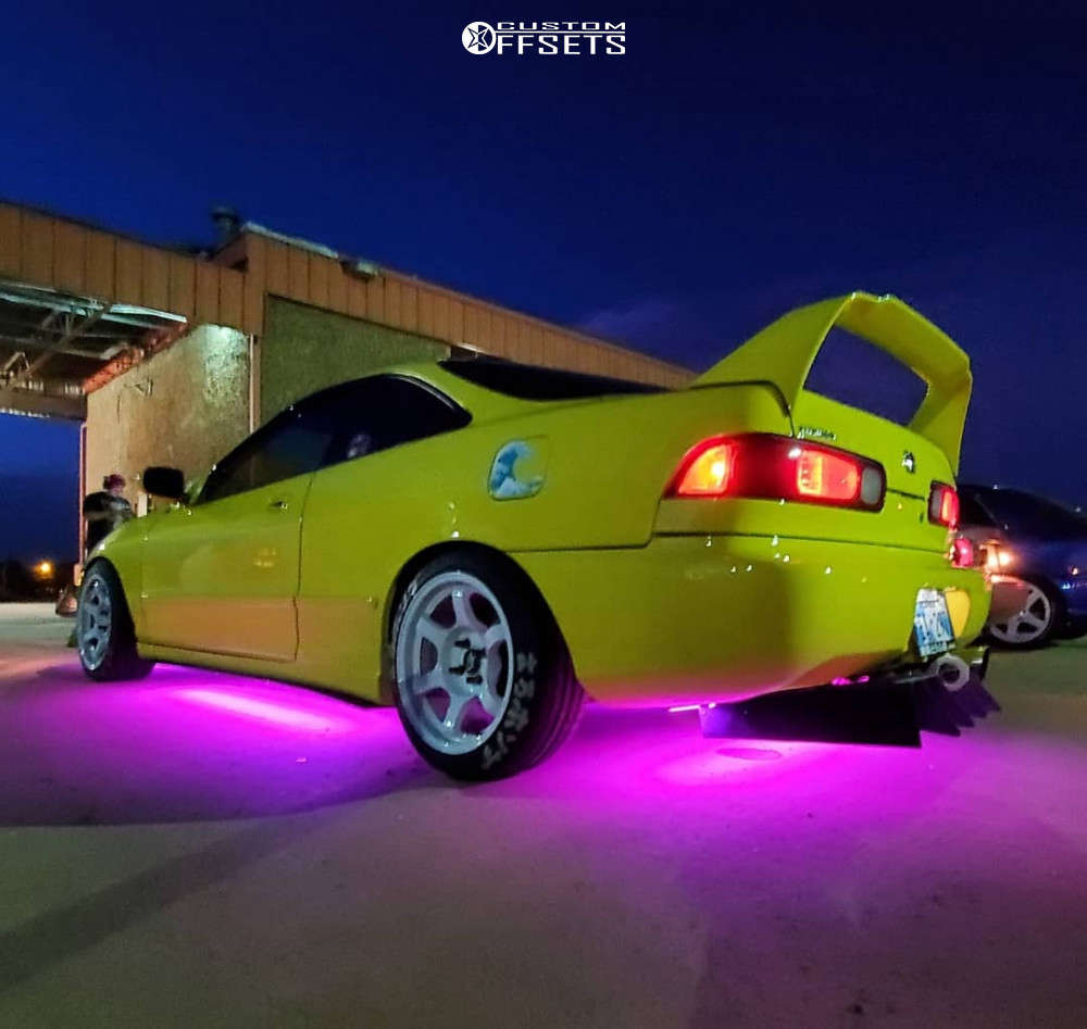 1994 Acura Integra with 16x8 20 Rota Grid and 205/45R16 Bridgestone ...