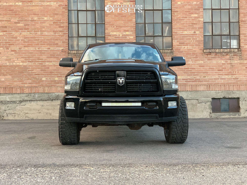 2012 Ram 3500 with 22x12 -44 XD Grenade and 35/12.5R22 Toyo Tires Open ...