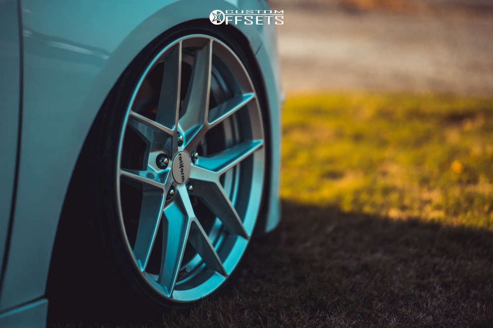 2017 Ford Focus with 18x8.5 45 Rotiform Flg and 225/35R18 Achilles Atr ...