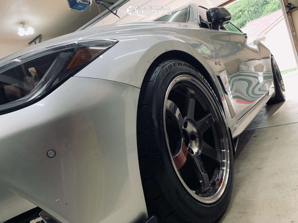 2017 INFINITI Q60 with 18x10 20 Volk Te37sl and 275/40R18 Firestone ...