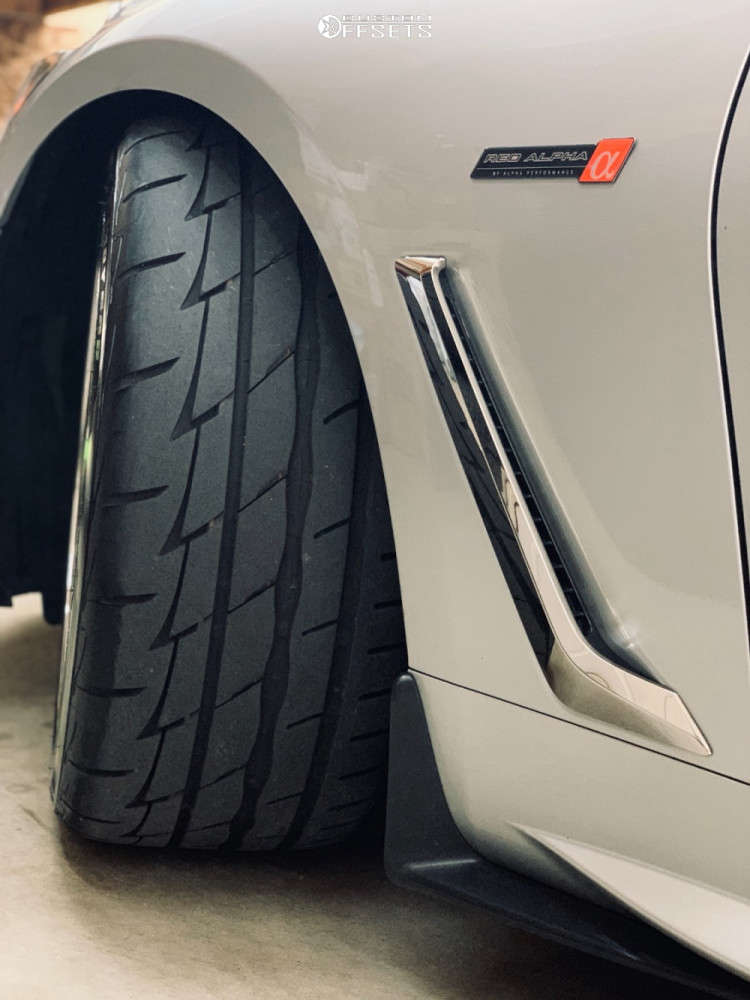 2017 INFINITI Q60 with 18x10 20 Volk Te37sl and 275/40R18 Firestone ...