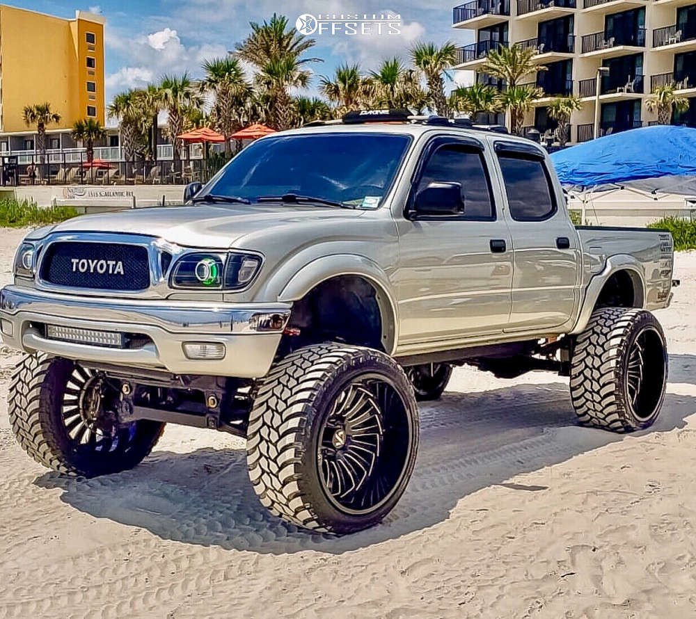 2001 Toyota Tacoma with 24x14 -81 ARKON OFF-ROAD Alexander and 35/13 ...