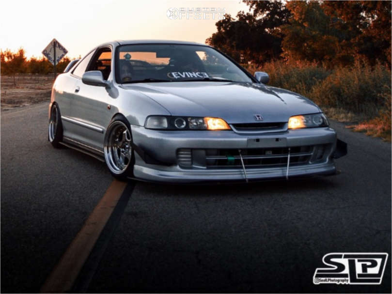 1997 Acura Integra with 15x9 20 JNC Jnc010 and 195/45R15 Federal 595 ...