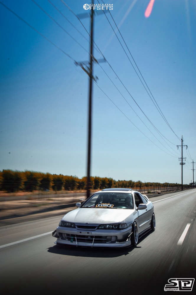 1997 Acura Integra with 15x9 20 JNC Jnc010 and 195/45R15 Federal 595 ...