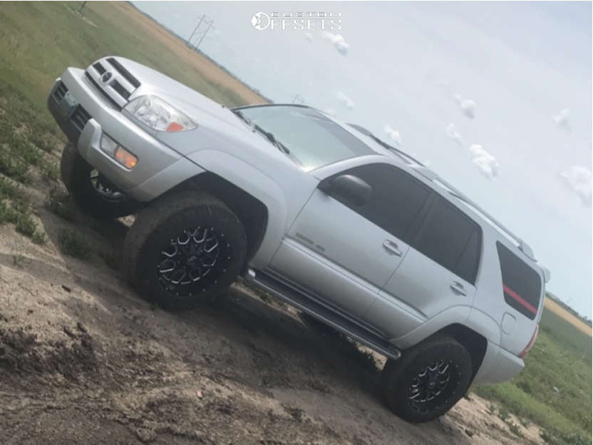 2004 Toyota 4Runner with 20x10 -19 Hardrock Gunner and 33/12.5R20 ...