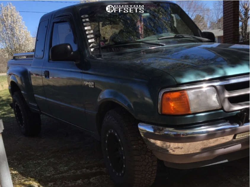 1997 Ford Ranger with 15x8 -19 Pro Comp Series 31 and 235/75R15 Falken ...