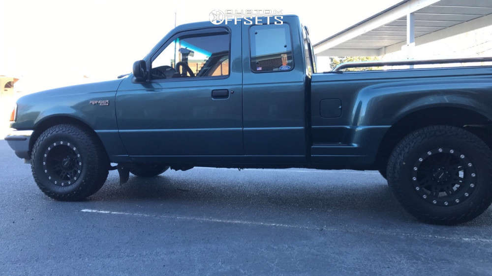 1997 Ford Ranger with 15x8 -19 Pro Comp Series 31 and 235/75R15 Falken ...
