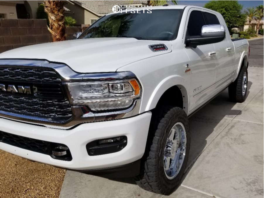 2019 Ram 2500 with 22x10 5 Tuff T1a and 37/12.5R22 Toyo Tires Open ...