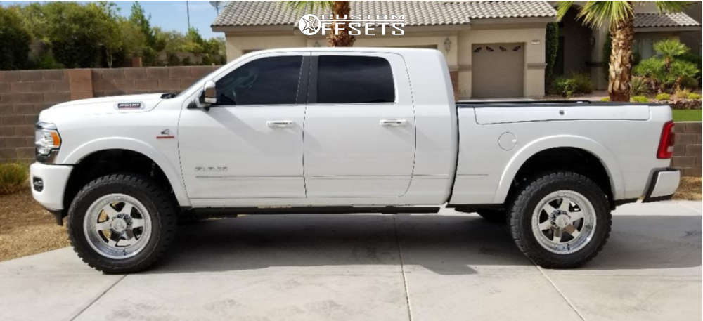 2019 Ram 2500 with 22x10 5 Tuff T1a and 37/12.5R22 Toyo Tires Open ...