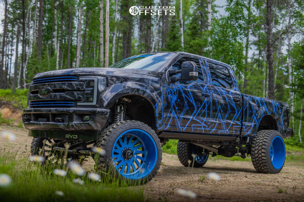 2018 Ford F-250 Super Duty with 26x16 -101 American Force Octane and 38 ...