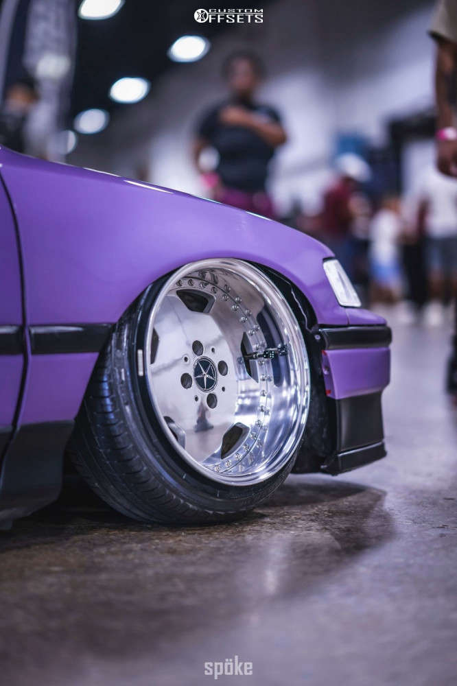 1989 Honda CRX with 15x9 0 SSR Starform Type D and 165/50R15 Federal ...